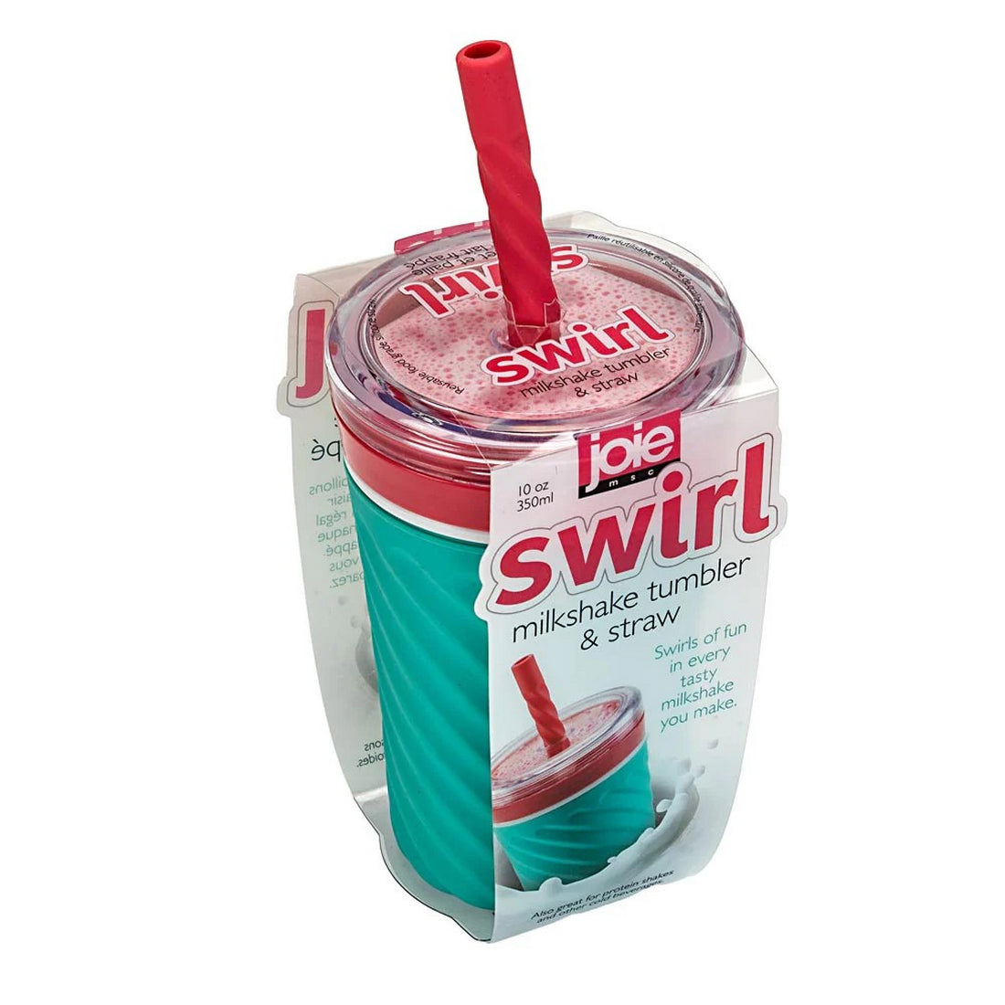 SWIRL MILKSHAKE TUMBLER & STRAW BLUE – DVW Website